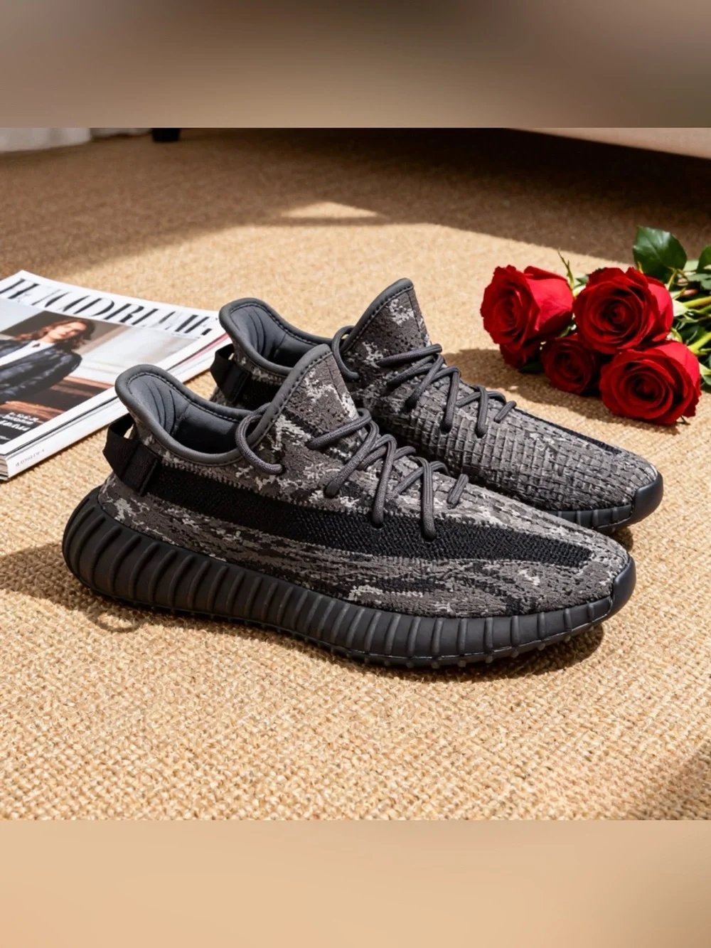 Yeezy | Shoes | Id481 Adidas Yeezy Boost 35 V2 Mx Dark Salt Grey Black ...